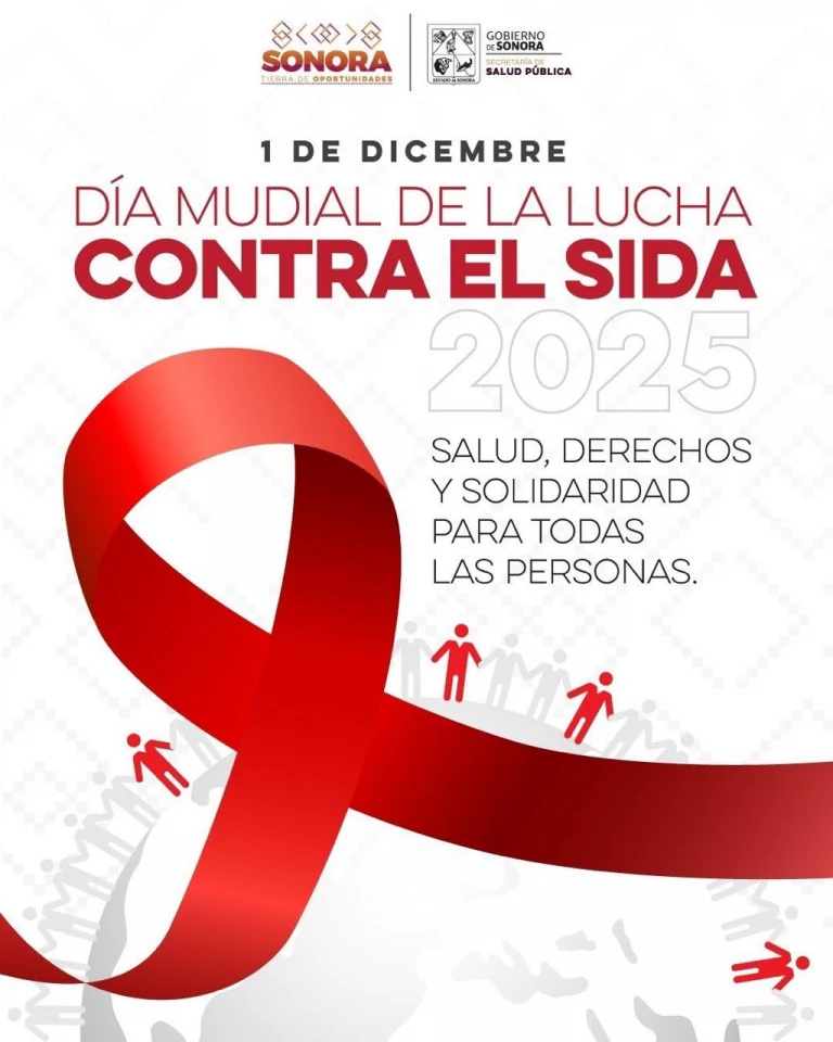 Salud Sonora refuerza atención gratuita del VIH en el Día Mundial del ...