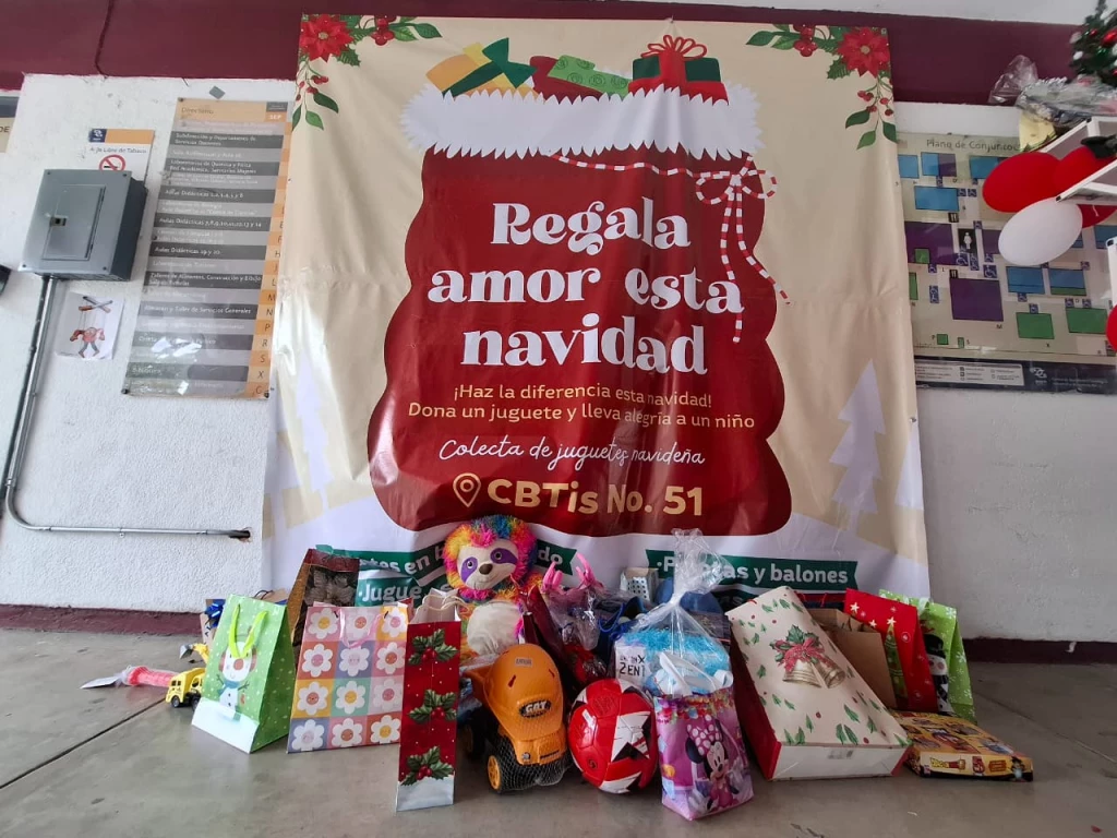 CBTis No. 51 invita a participar en su colecta de juguetes “Regala amor ...